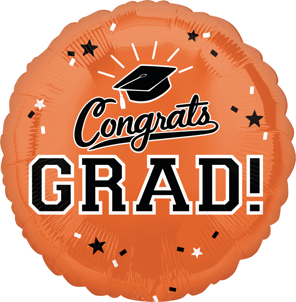 Ballon En Aluminium « Congrats Grad Gonflage à Lhélium Inclus 17