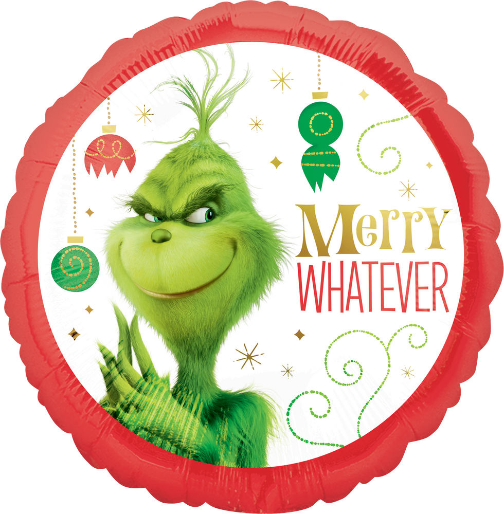 Grinch Merry Whatever Balloon, 17-in | Canadian Tire