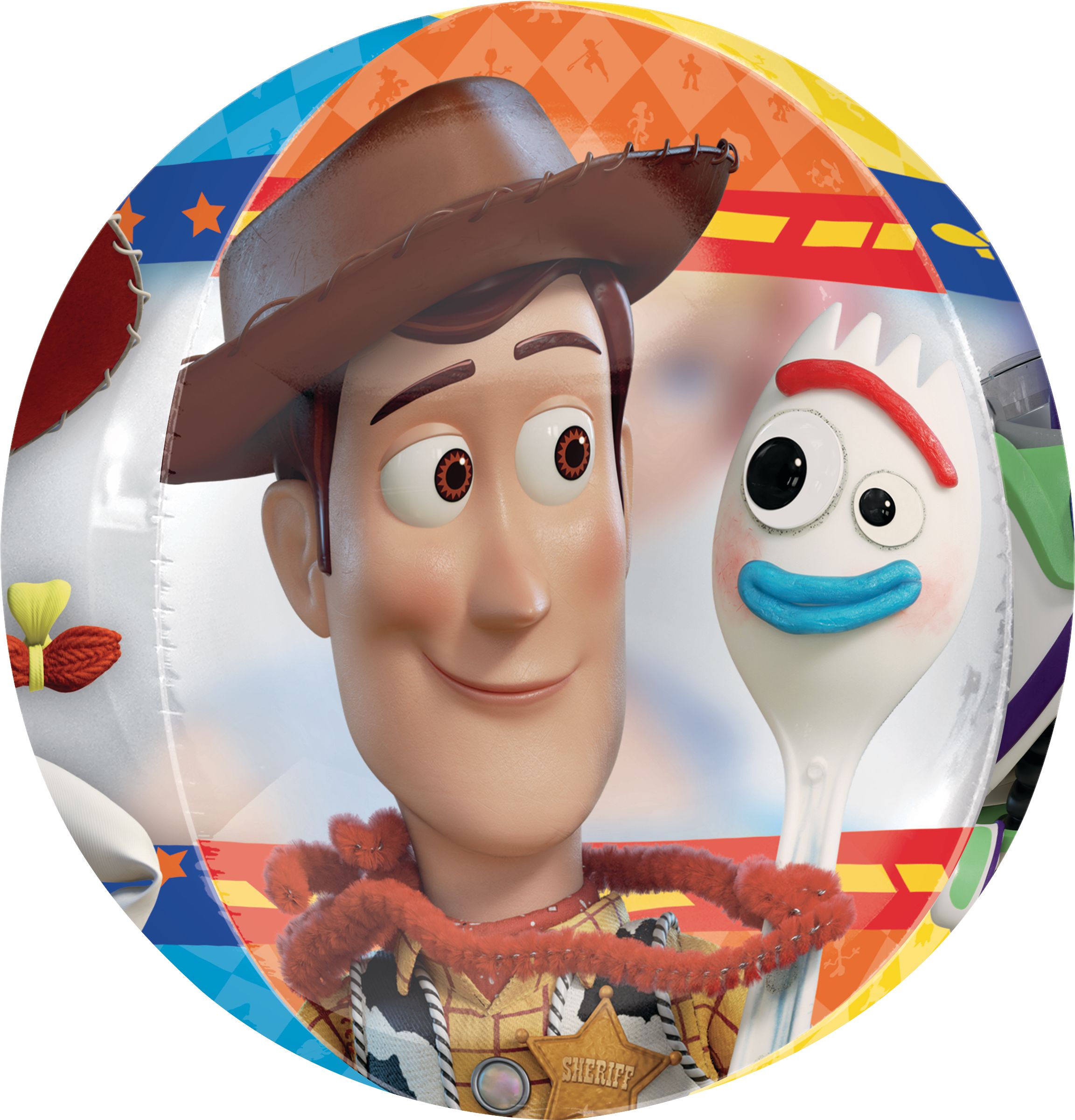Disney Pixar Toy Story Orbz Transparent Print Foil Balloon, Multi ...