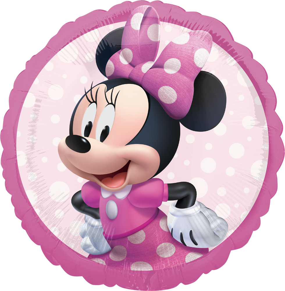 Minnie Mouse Forever Foil Balloon for Birthday Party, Helium Inflation ...