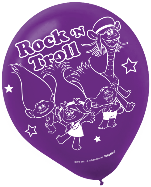 Trolls Balloons, 6-pk | Canadian Tire