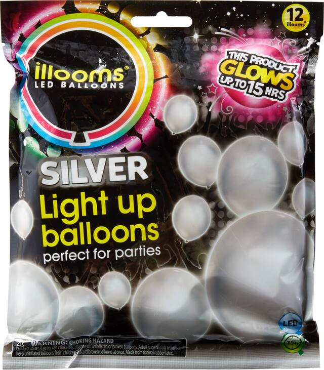 Illooms Light-Up LED Balloons, 12-pk | Canadian Tire