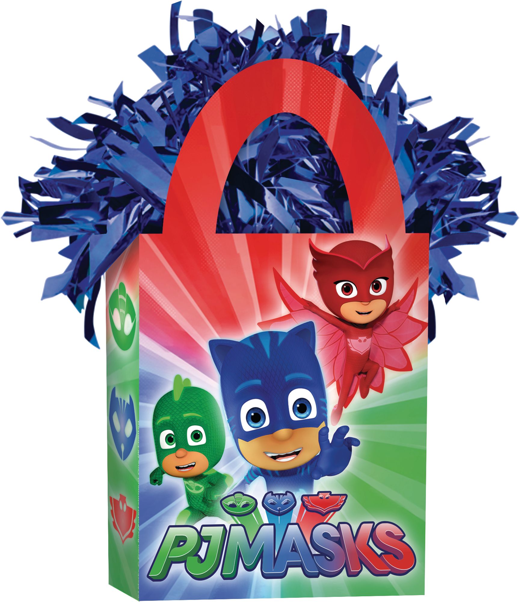 PJ Masks Gekko/Owlette/Catboy Gift Bag Shaped Balloon Weight Accessory ...