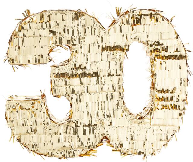 Metallic Gold 30 Pinata | Canadian Tire