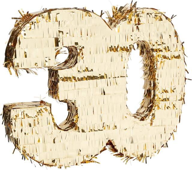 Metallic Gold 30 Pinata | Canadian Tire