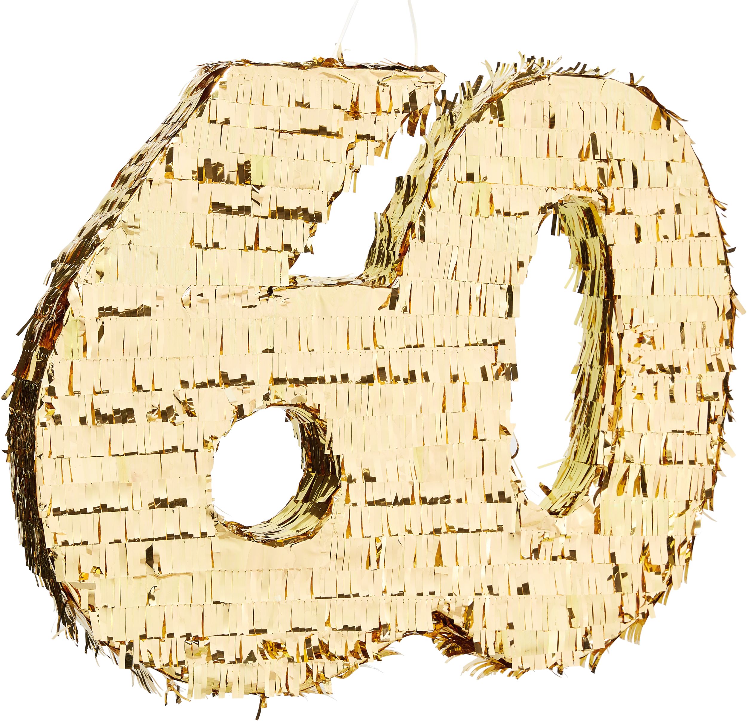 60 Pinata, Metallic Gold | Party City