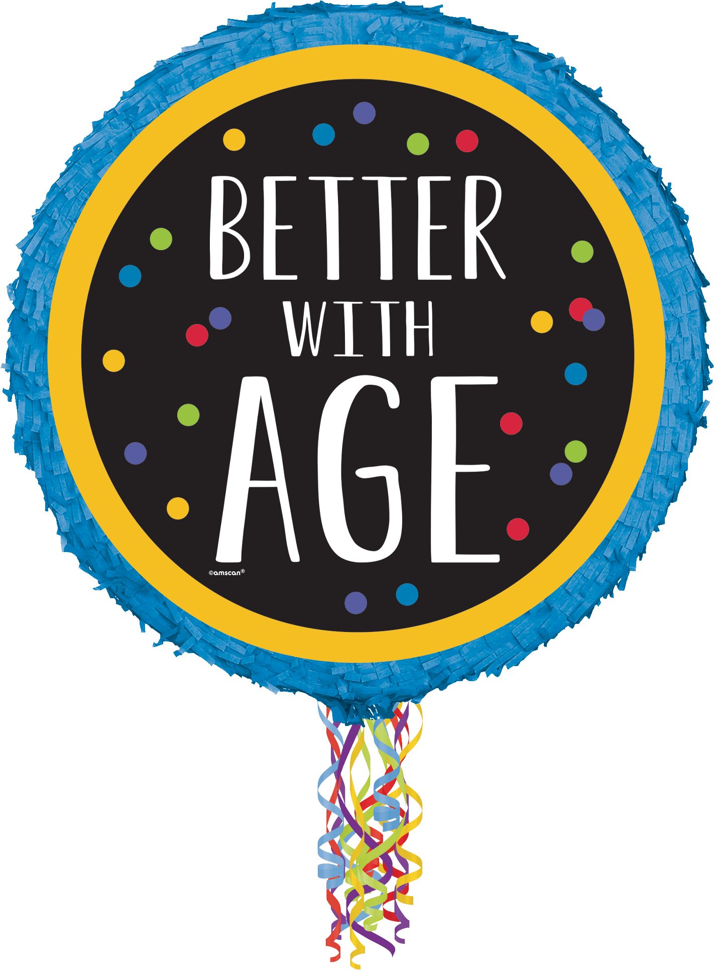 Better With Age Pull String Pinata | Party City