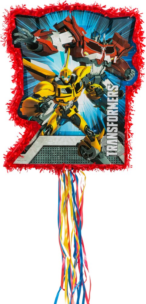 Transformers Pull String Pinata, Red | Party City