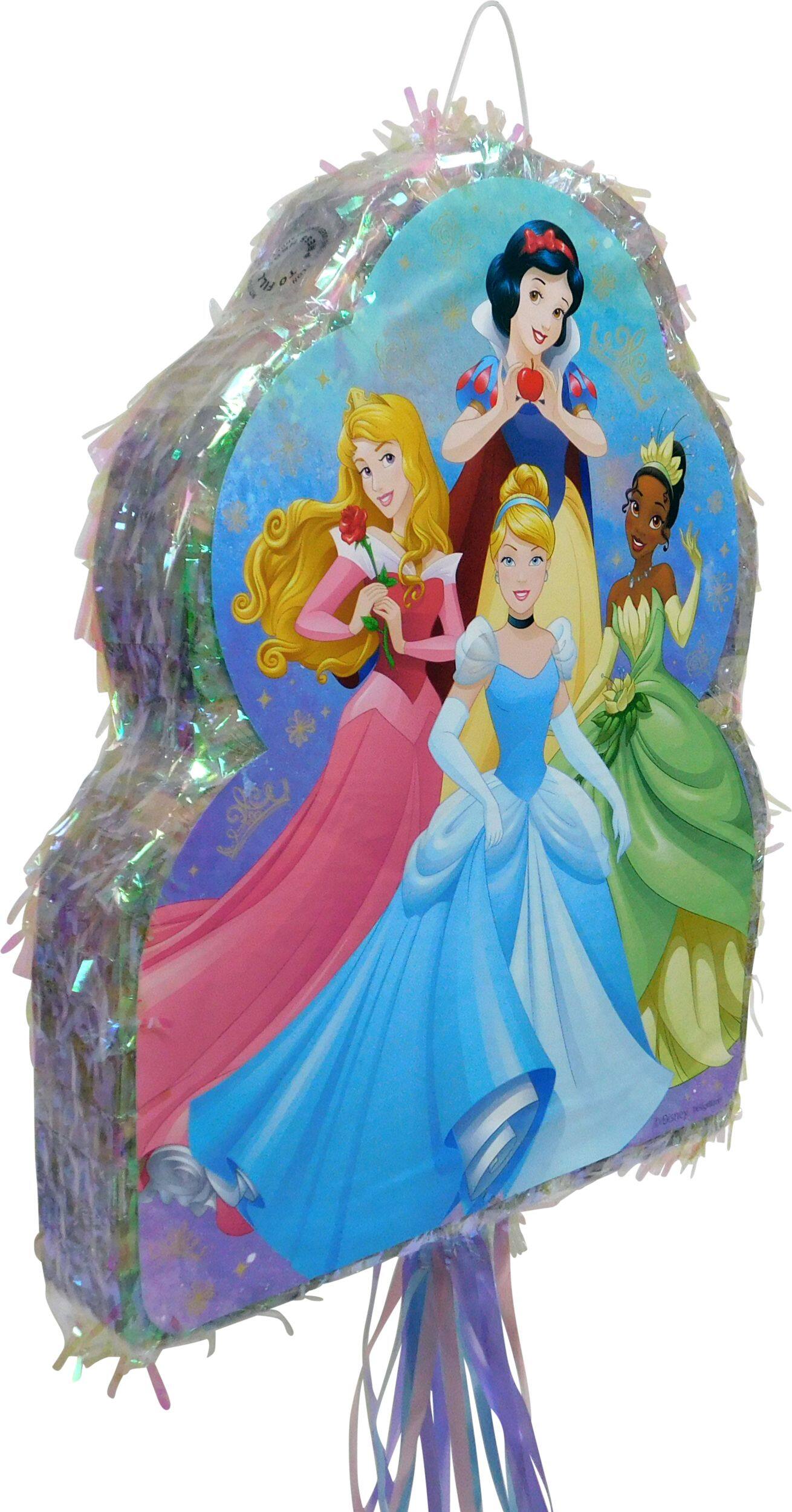 Disney Princess Once Upon A Time Pinata Hanging Pull String Decoration ...