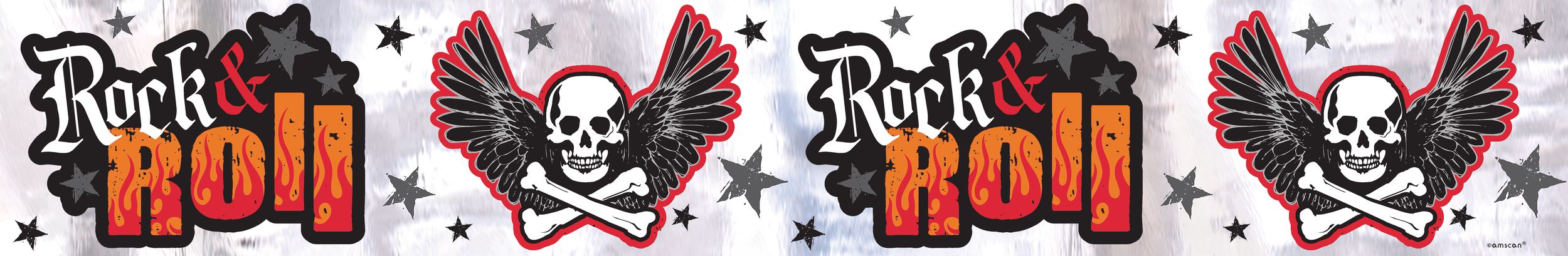 Rock On Foil Banner | Party City