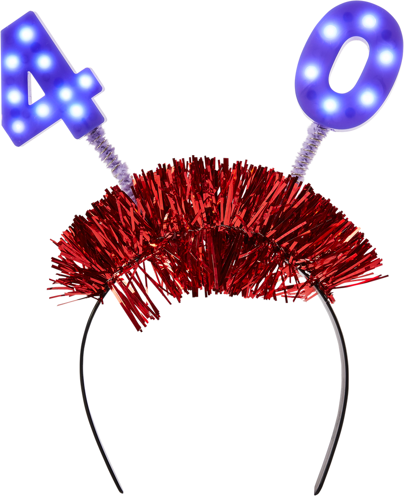 Light-Up 40th Birthday Head Bopper | Canadian Tire