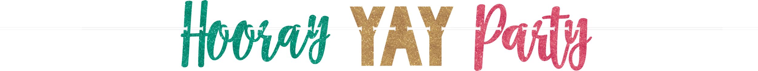 Glitter Sign of the Times Letter Banner | Canadian Tire