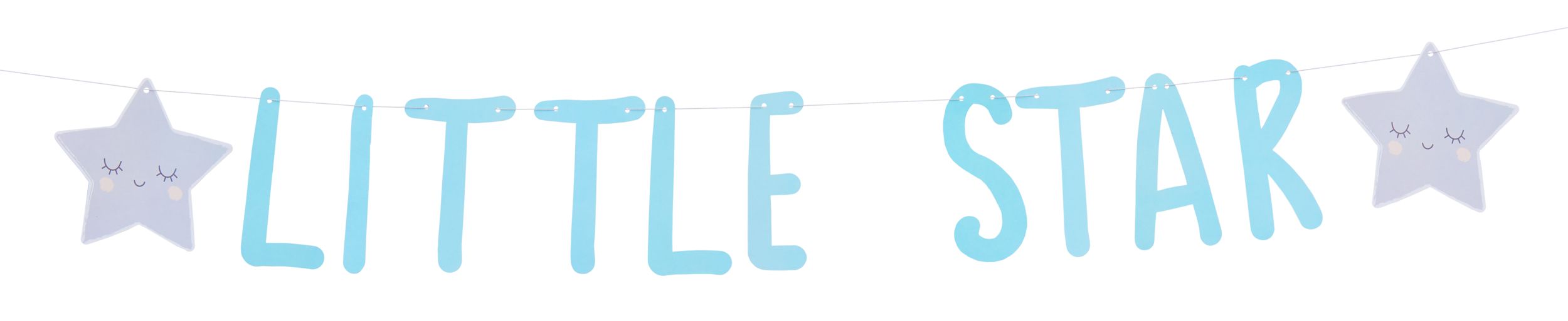 Twinkle Twinkle Little Star Letter Banner with Mini Banner | Party City