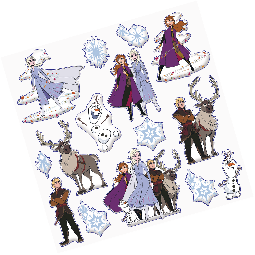 Disney Frozen 2 Puffy Stickers for Birthday Party Favours/Activities, 1 ...