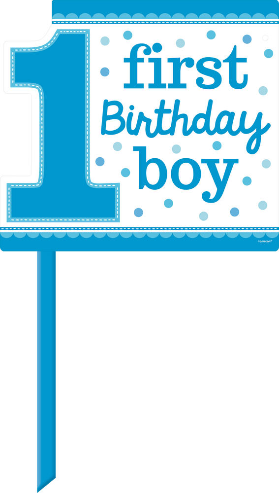 Blue Boy 1st Birthday Yard Sign | Canadian Tire