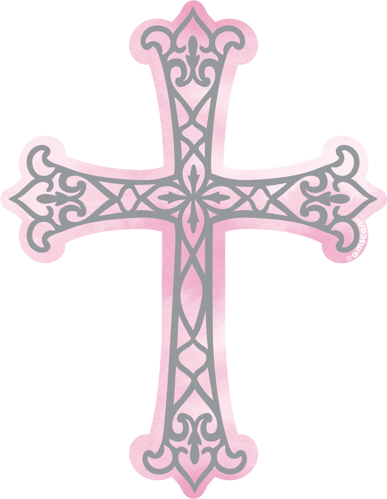 Pink and Silver First Communion Cutouts, 12-pc | Canadian Tire