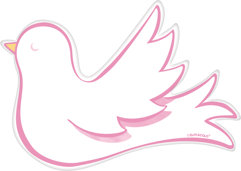 Pink and Silver First Communion Cutouts, 12-pc | Canadian Tire