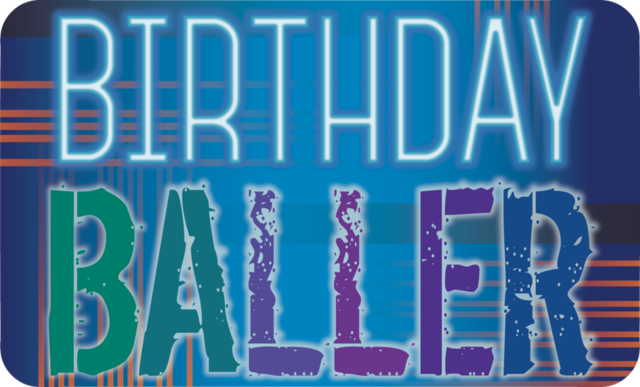 Birthday Baller Cardstock Cut-out Decorations for Sports-Themed ...