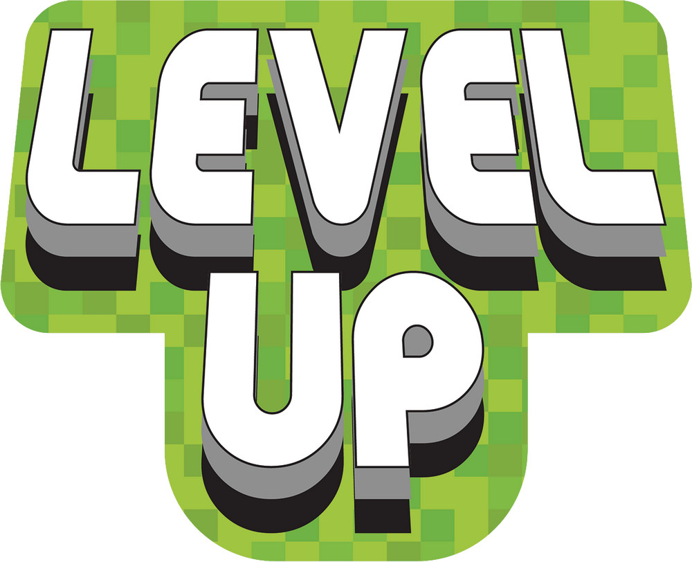 Level Up Video Game Birthday Party Cutouts, Green/Black, 12-pc ...