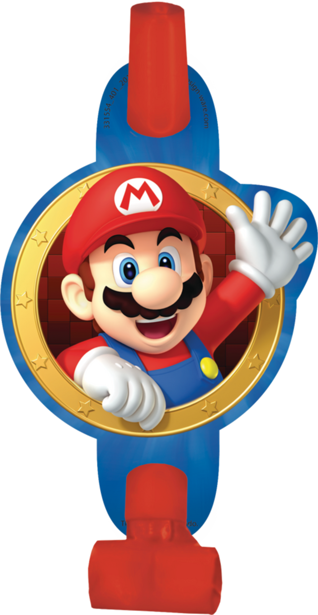 Mirlitons de fête Super Mario, paq. 8 | Party City
