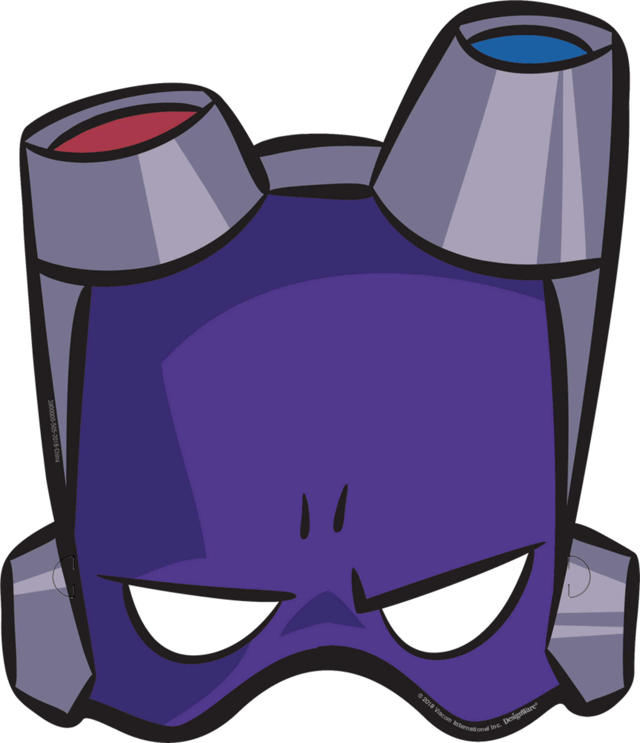 Rise of the Teenage Mutant Ninja Turtles Birthday Party Cardstock Masks ...