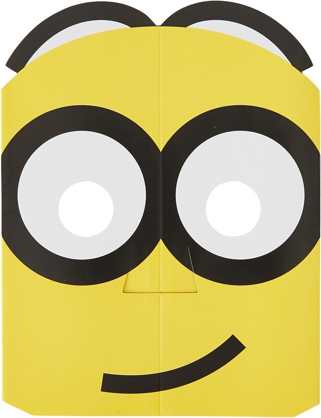 Minions Birthday Party Cardstock Masks, 8-pk | Party City