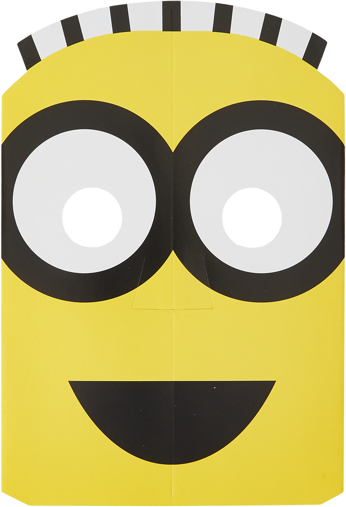 Minions Birthday Party Cardstock Masks, 8-pk | Party City