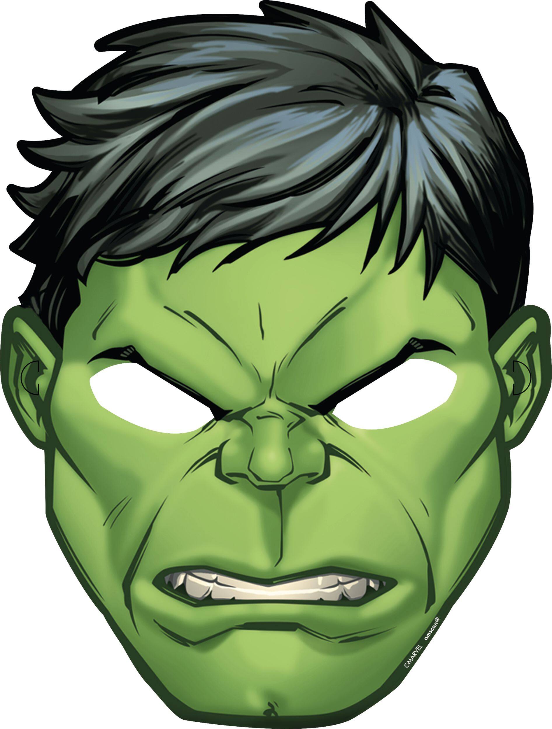 Disney Marvel Avengers Captain America Paper Face Masks, Blue/White ...