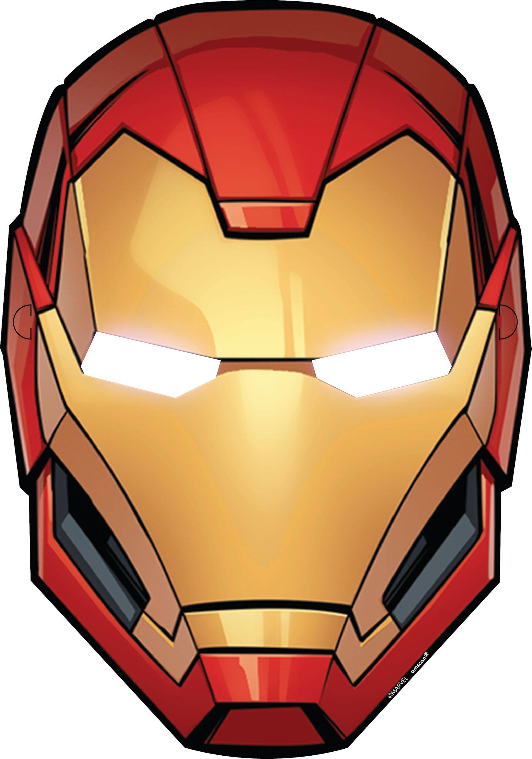 Disney Marvel Avengers Captain America Paper Face Masks, Blue/White ...