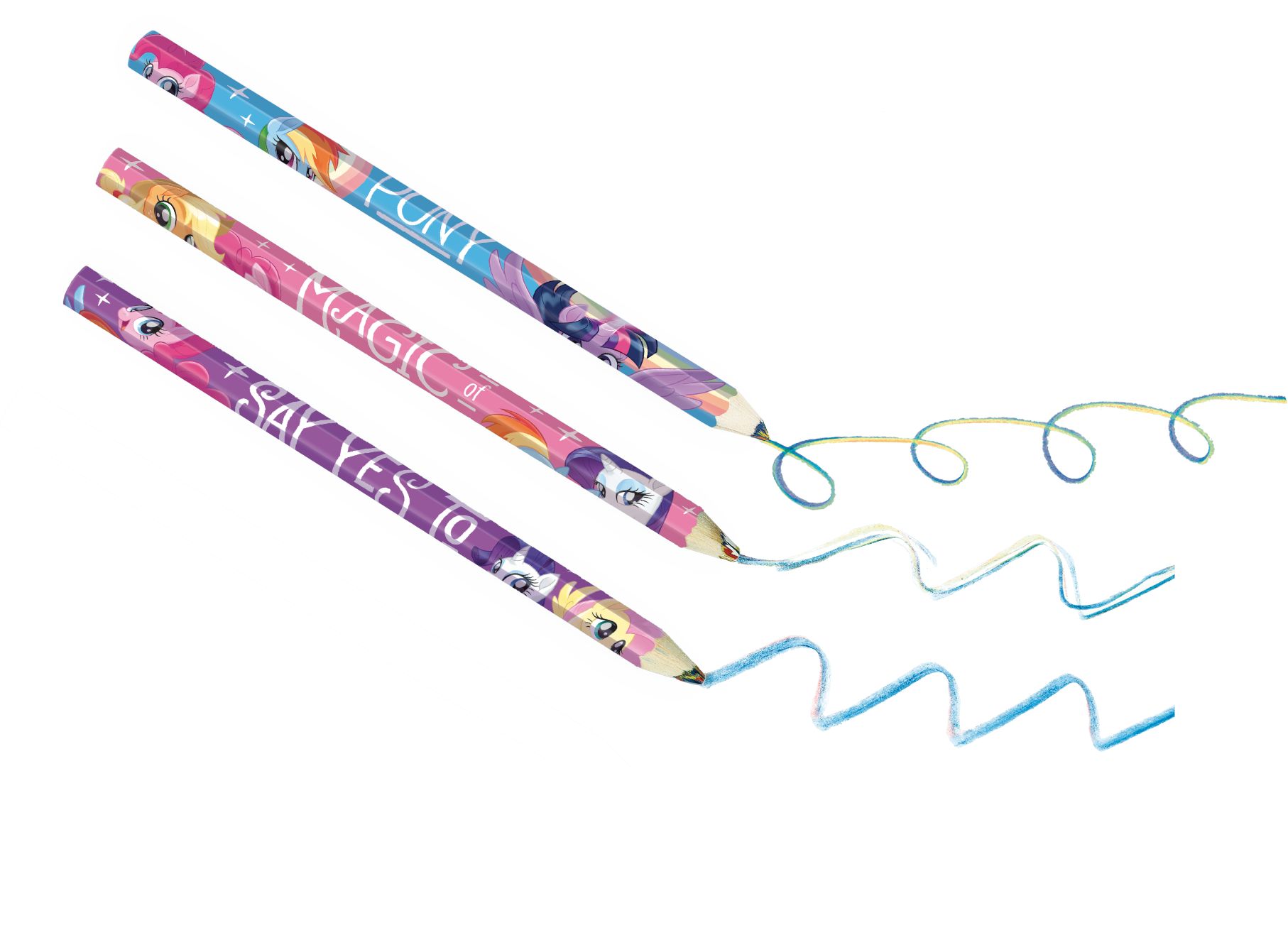 Friendship Adventures My Little Pony Multi-Coloured Pencils, 6-pk ...