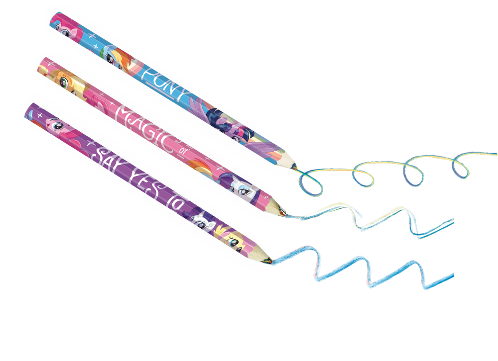 Friendship Adventures My Little Pony Multi-Coloured Pencils, 6-pk ...
