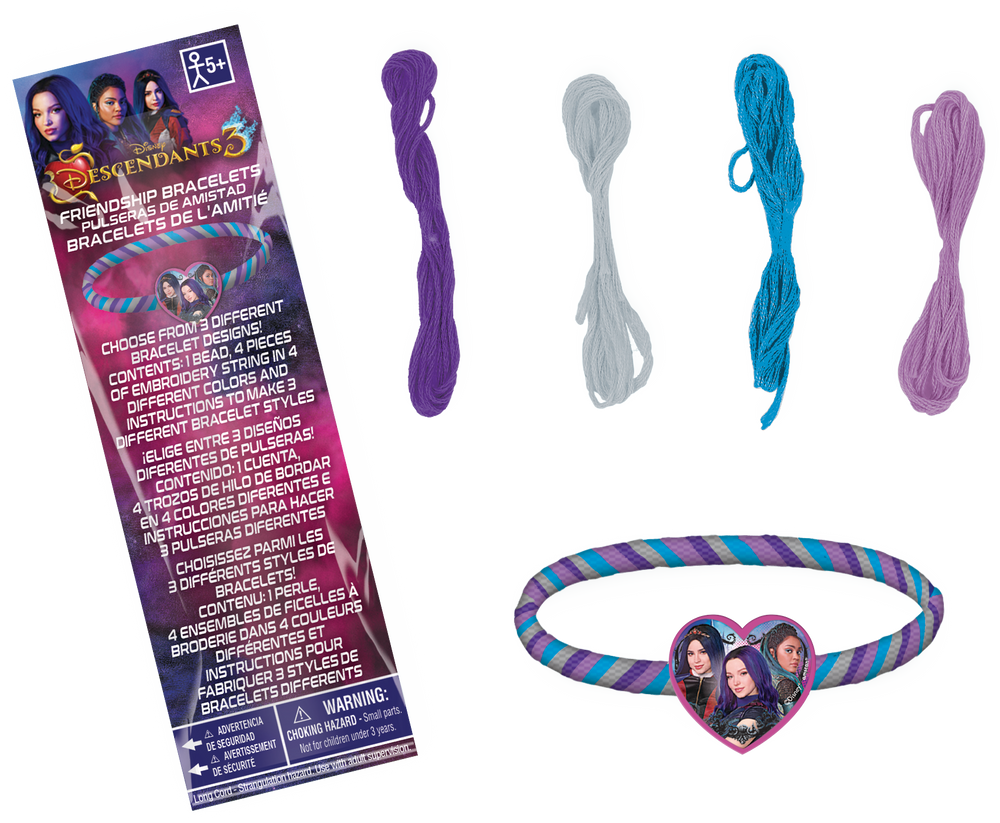 Disney Descendants 3 Friendship Bracelet Kits for Birthday Party ...