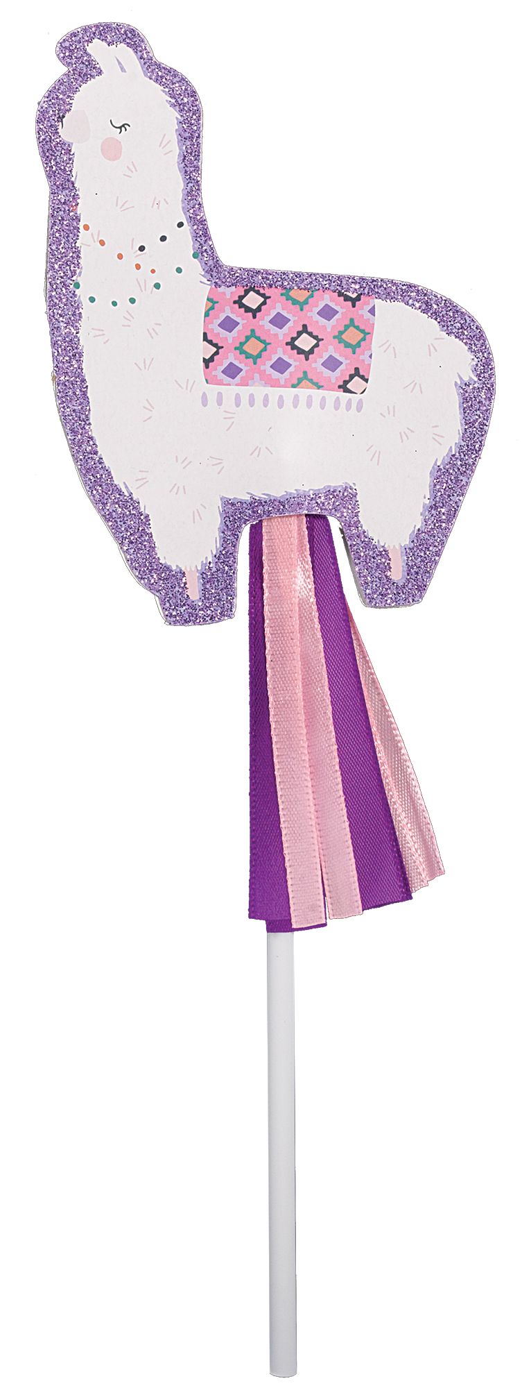 Glitter Llama Fun Wands for Birthday Party Favours, 8-pk | Party City