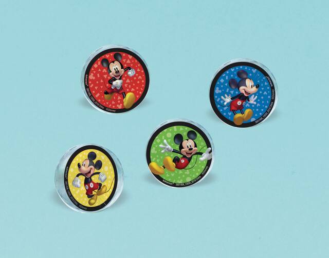Disney Mickey Mouse Forever Bounce Balls for Birthday Party Favours, 4 ...