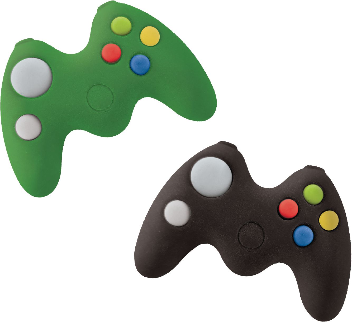 Level Up Game Controller Pencil Erasers, Green/Black, 8-pk, for Arts ...