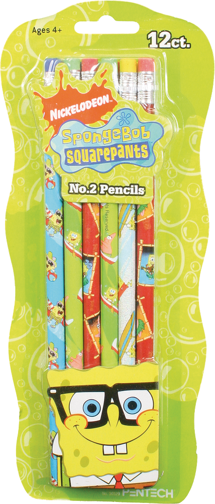 SpongeBob Pencils, 12-pk | Canadian Tire