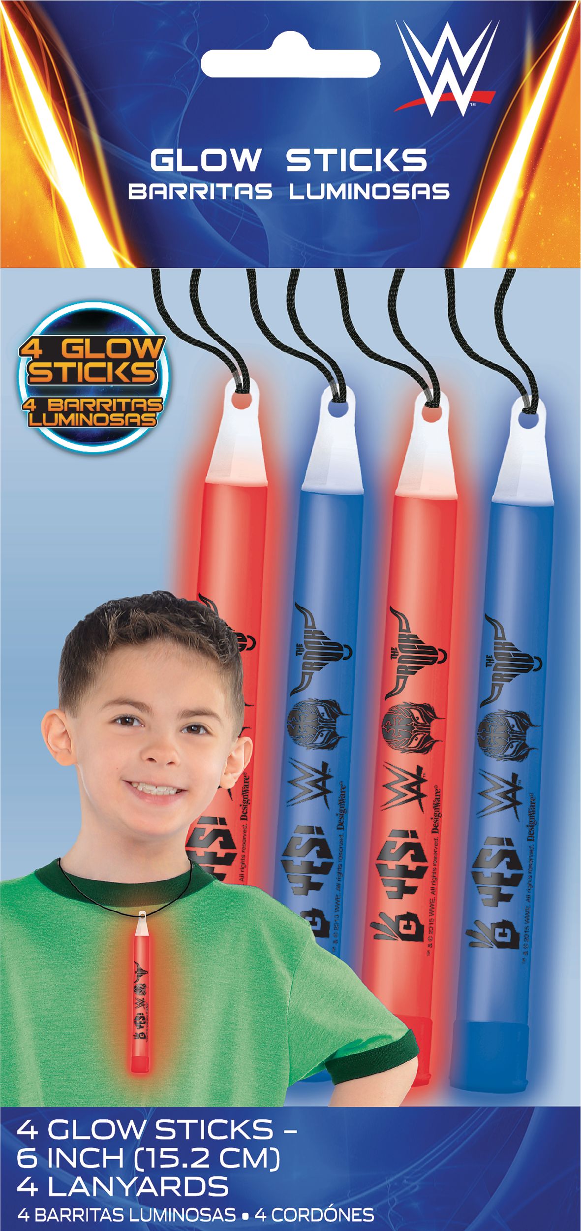 WWE Glow Sticks, 4-pk | Canadian Tire
