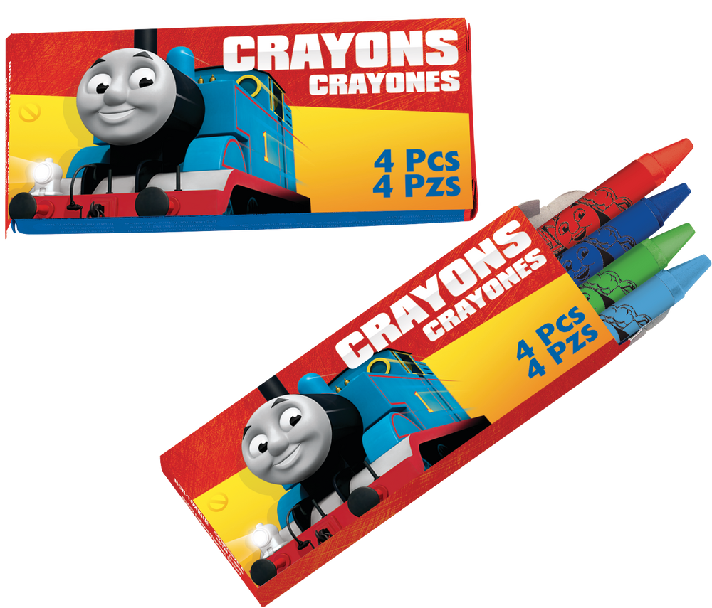 Thomas the Train Crayon Boxes for Birthday Party Favours, 12-pk | Party ...