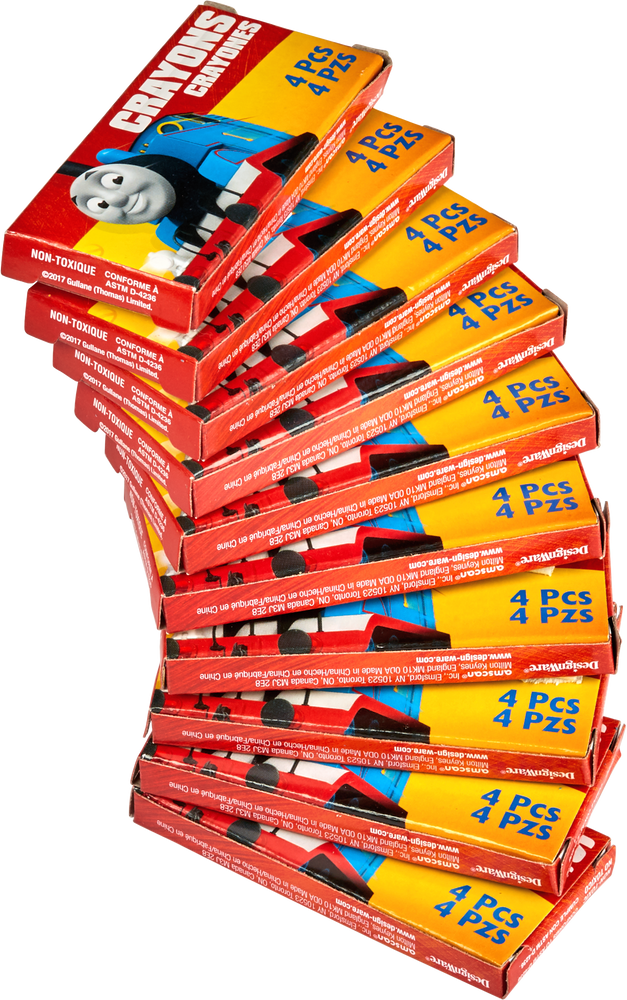 Thomas the Train Crayon Boxes for Birthday Party Favours, 12-pk ...