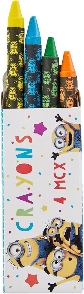 Minions Crayon Boxes for Birthday Party Favours, 12-pk | Party City