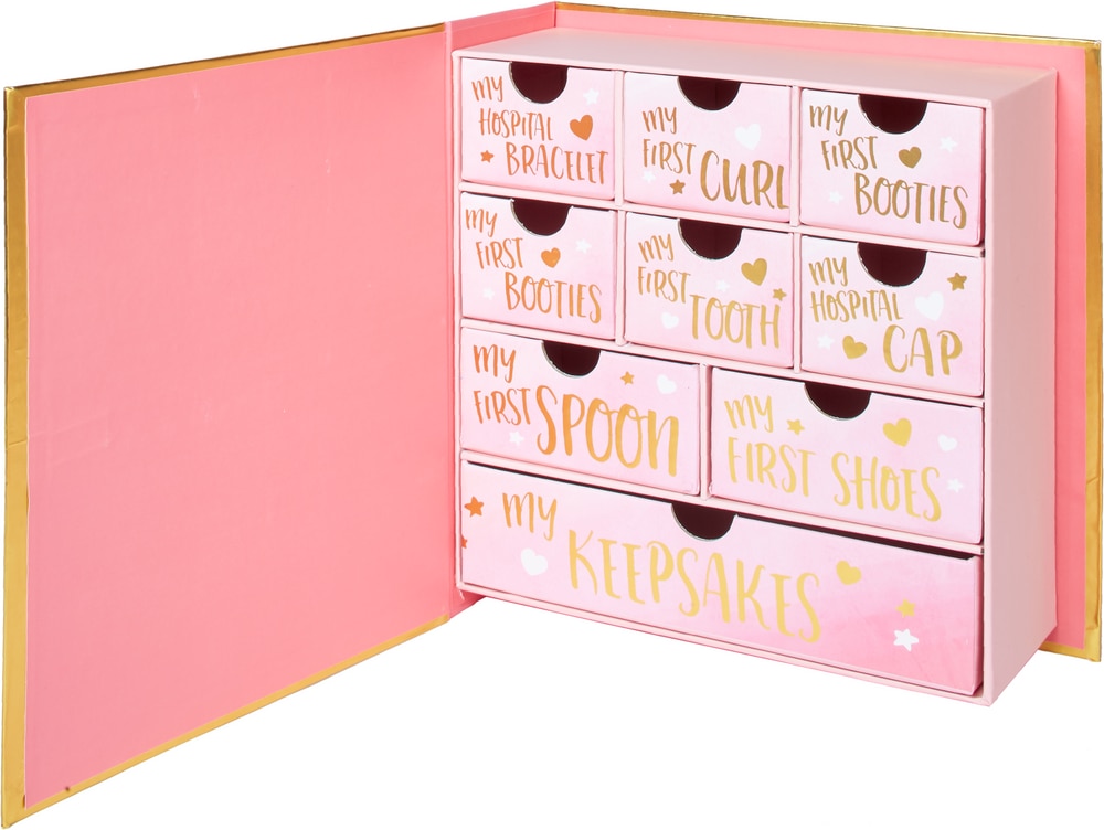 Pink Oh Baby Girl Keepsake Box | Canadian Tire