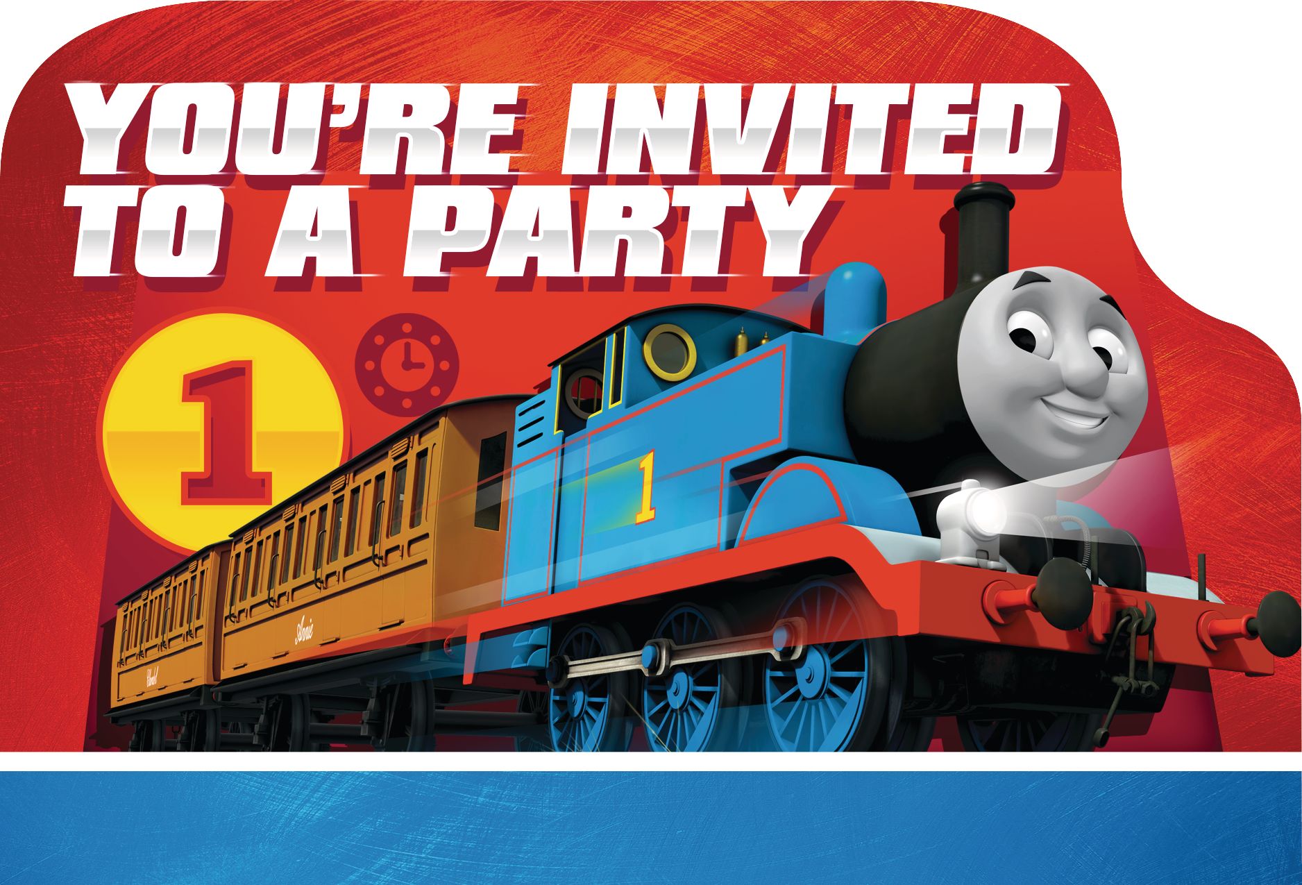 Thomas the Tank Engine Birthday Party Invitations, 8-pk | Party City