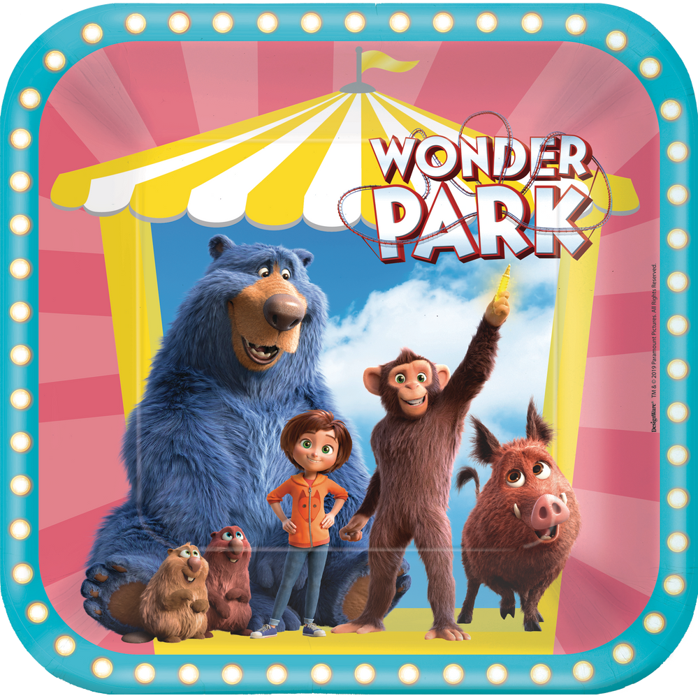 Wonder Park Birthday Party Lunch Plates, 8-pk | Canadian Tire