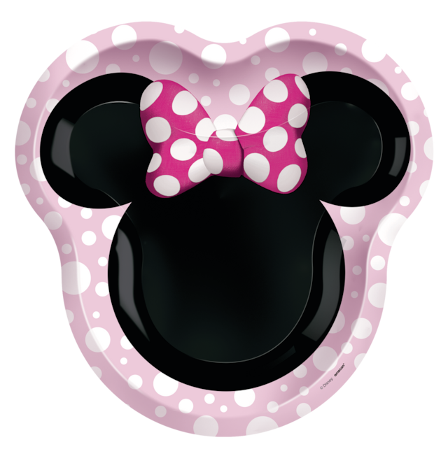 Disney Minnie Mouse Forever Birthday Party Silhouette Shaped Lunch ...