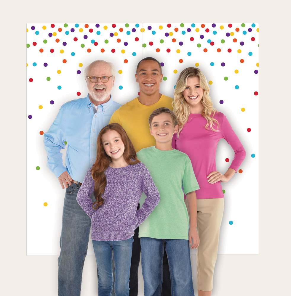 Rainbow Dot Scene Setter | Canadian Tire