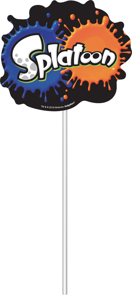 Splatoon Scene Setter with Photo Booth Props | Party City