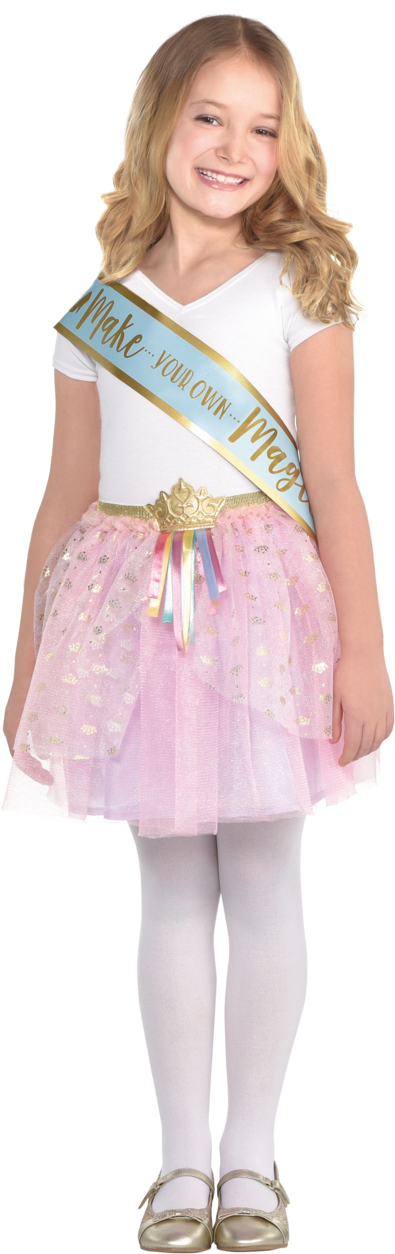 Disney Princess Once Upon A Time "Make Your Own Magic" Metallic Sashes ...