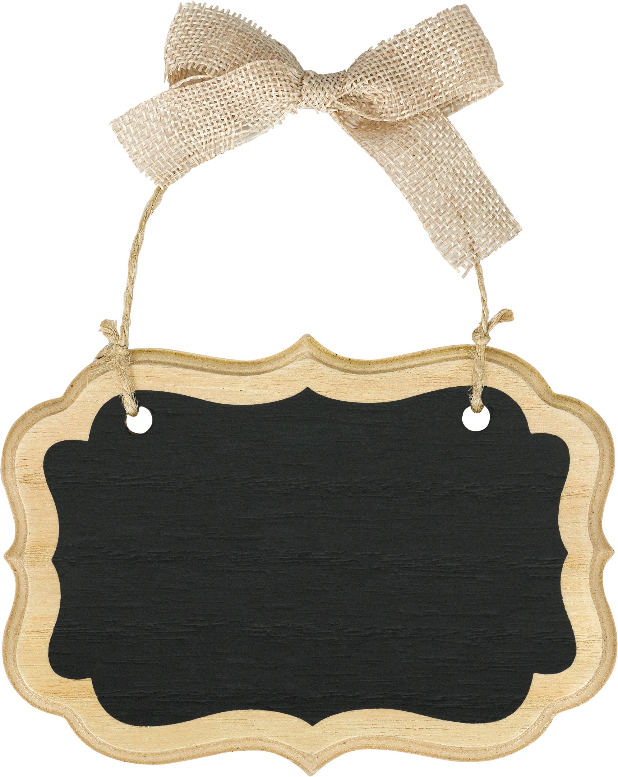 Small Border Scroll Chalkboard Sign | Party City