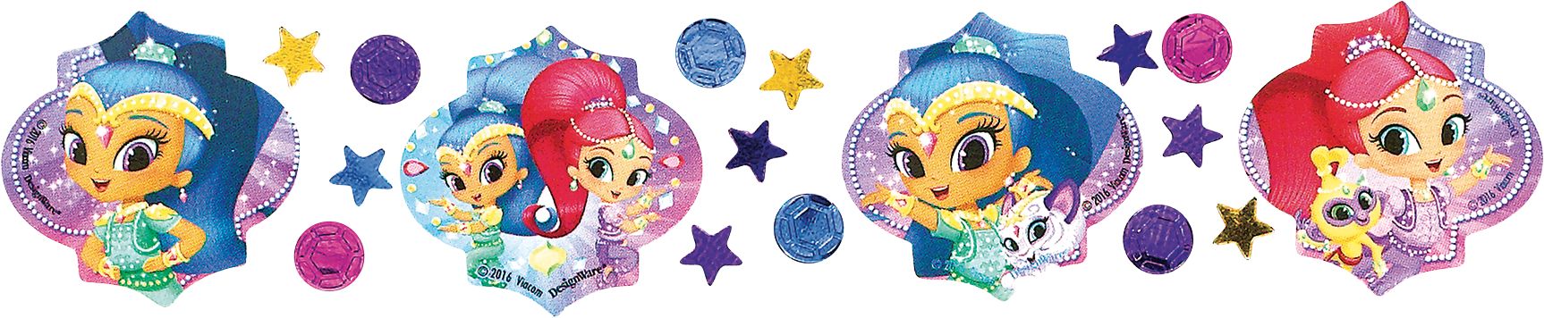 Shimmer and Shine Birthday Party Confetti | Party City