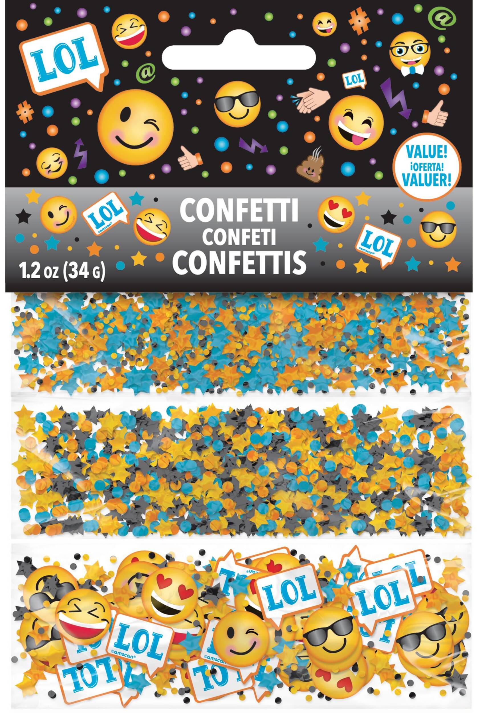 Smiley Confetti | Party City